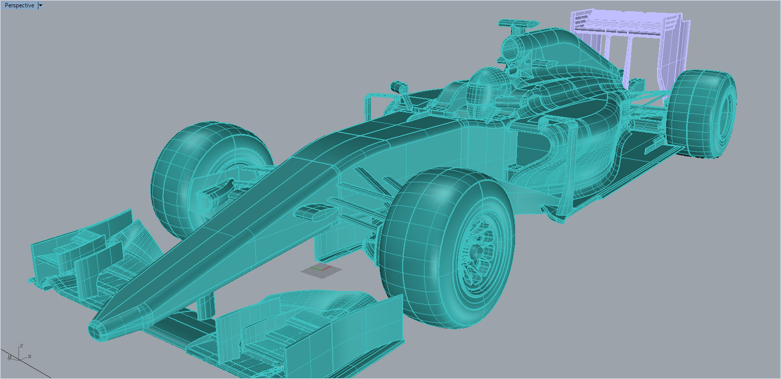 Designing Perrinn F1 nose