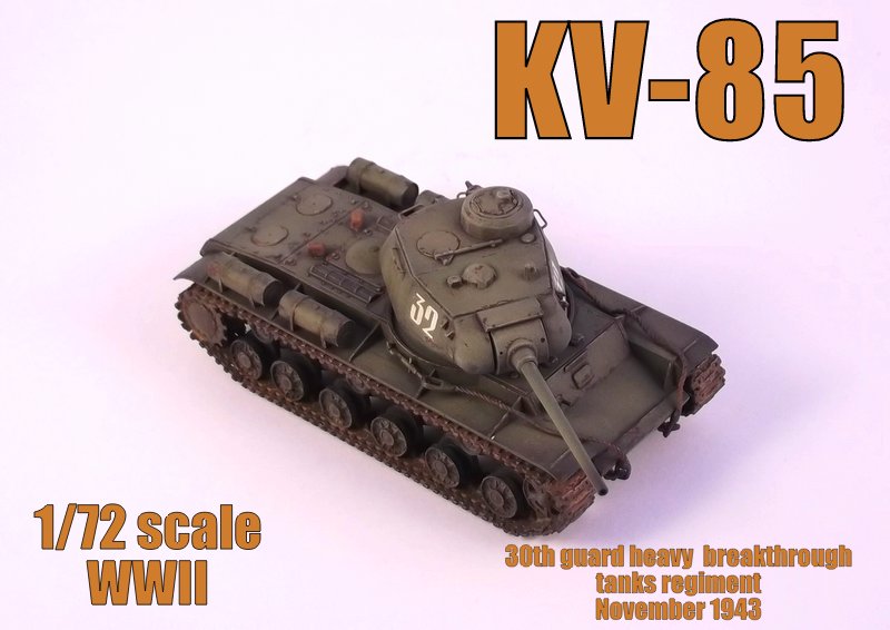 Gulumik Military Models: KV-85 1/72 PST 72008 - Gallery