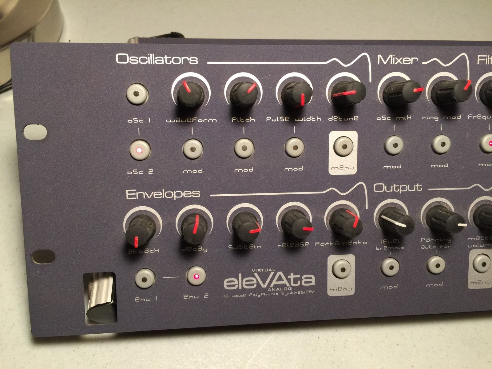 MATRIXSYNTH: Red Sound System Elevata Virtual Analog Synthesizer 16-VOICE