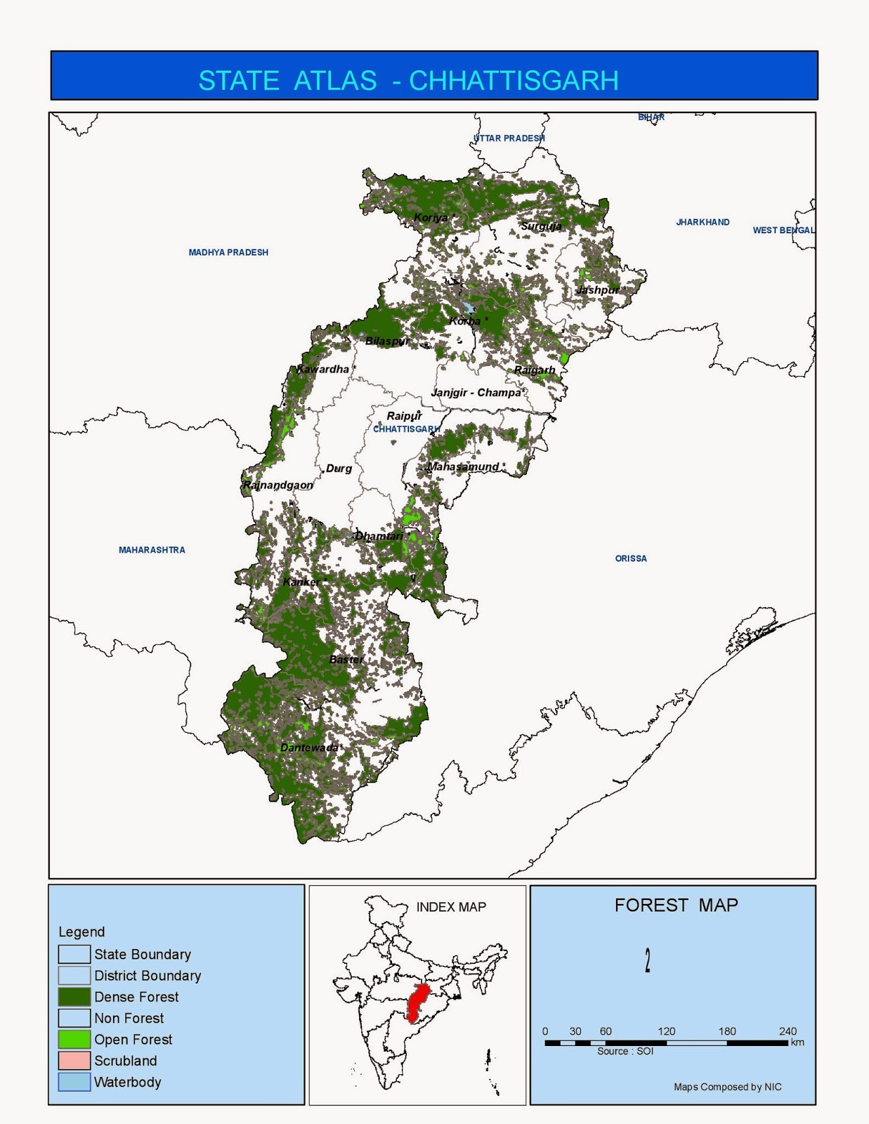 Chhattisgarh : Exp CG: Chhattisgarh National park and wildlife Sanctuary