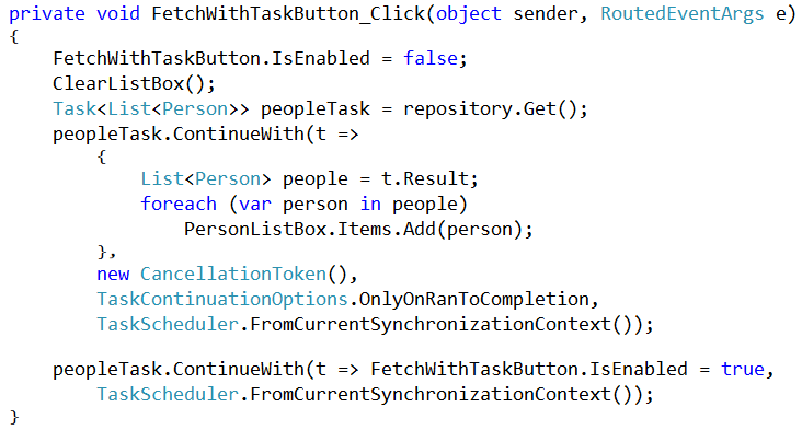 Jeremy Bytes: UI Considerations When Using Asynchronous Methods Jeremy Bytes: UI Considerations When Using Asynchronous Methods