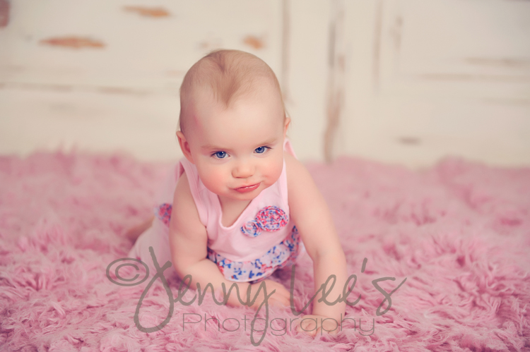 Jenny Lee's Gallery: Evalynn is 1 | Gillette, Wyoming Baby Photographer
