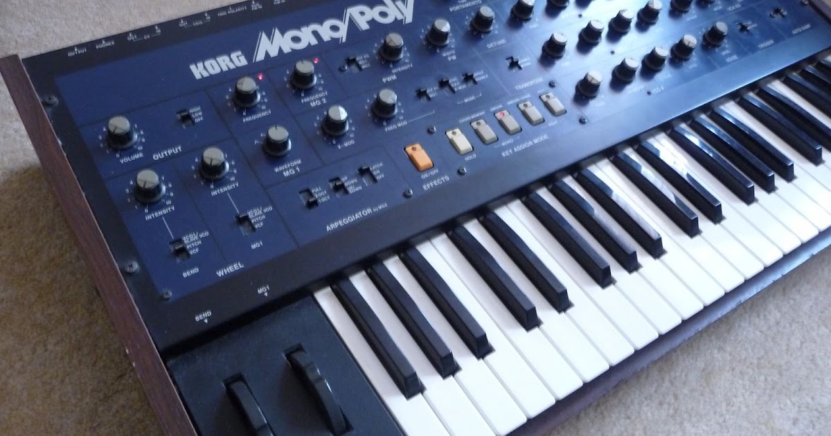 MATRIXSYNTH: Korg Monopoly Synthesizer SN 373615