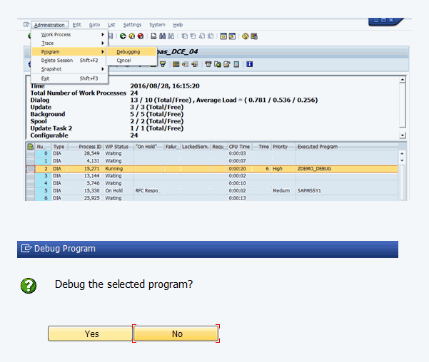 ABAP Tip Note: 110.SM66 DEBUG & CANCEL