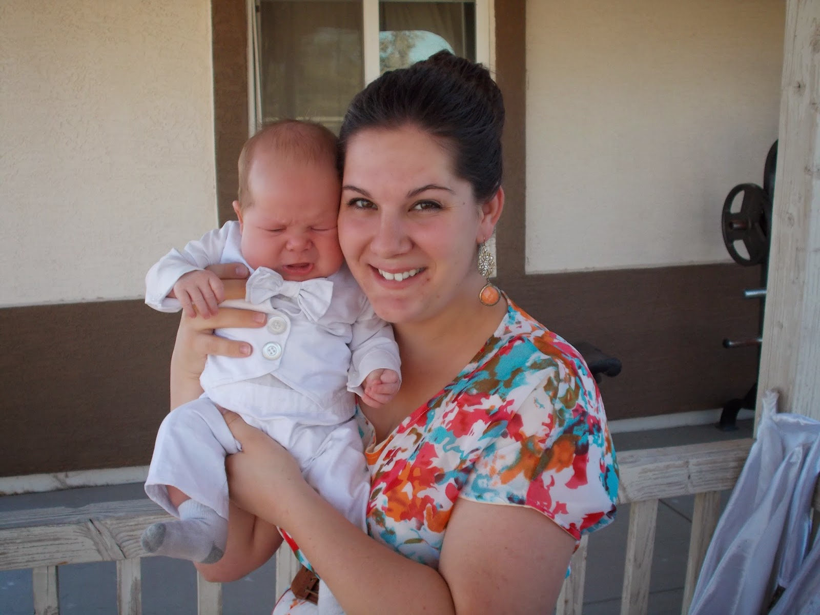 Little Mormon Mommy: Abram's Blessing Day