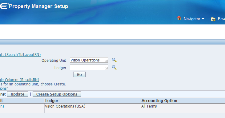 Oracle apps SCM Guide: System Options - Oracle Property Management