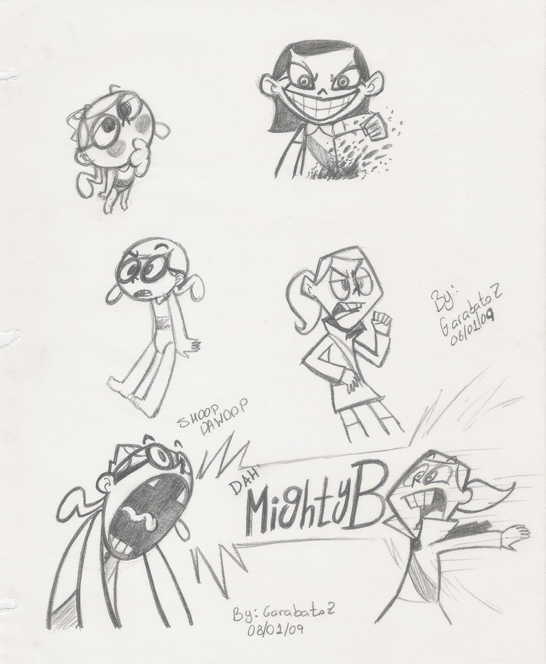 LAMINAS PARA COLOREAR - COLORING PAGES: Mighty B para dibujar pintar ...