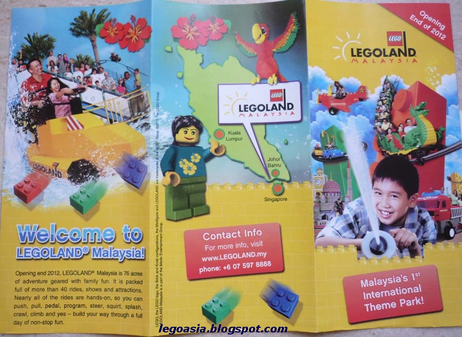 Lego Asia: Legoland Malaysia Brochure Latest