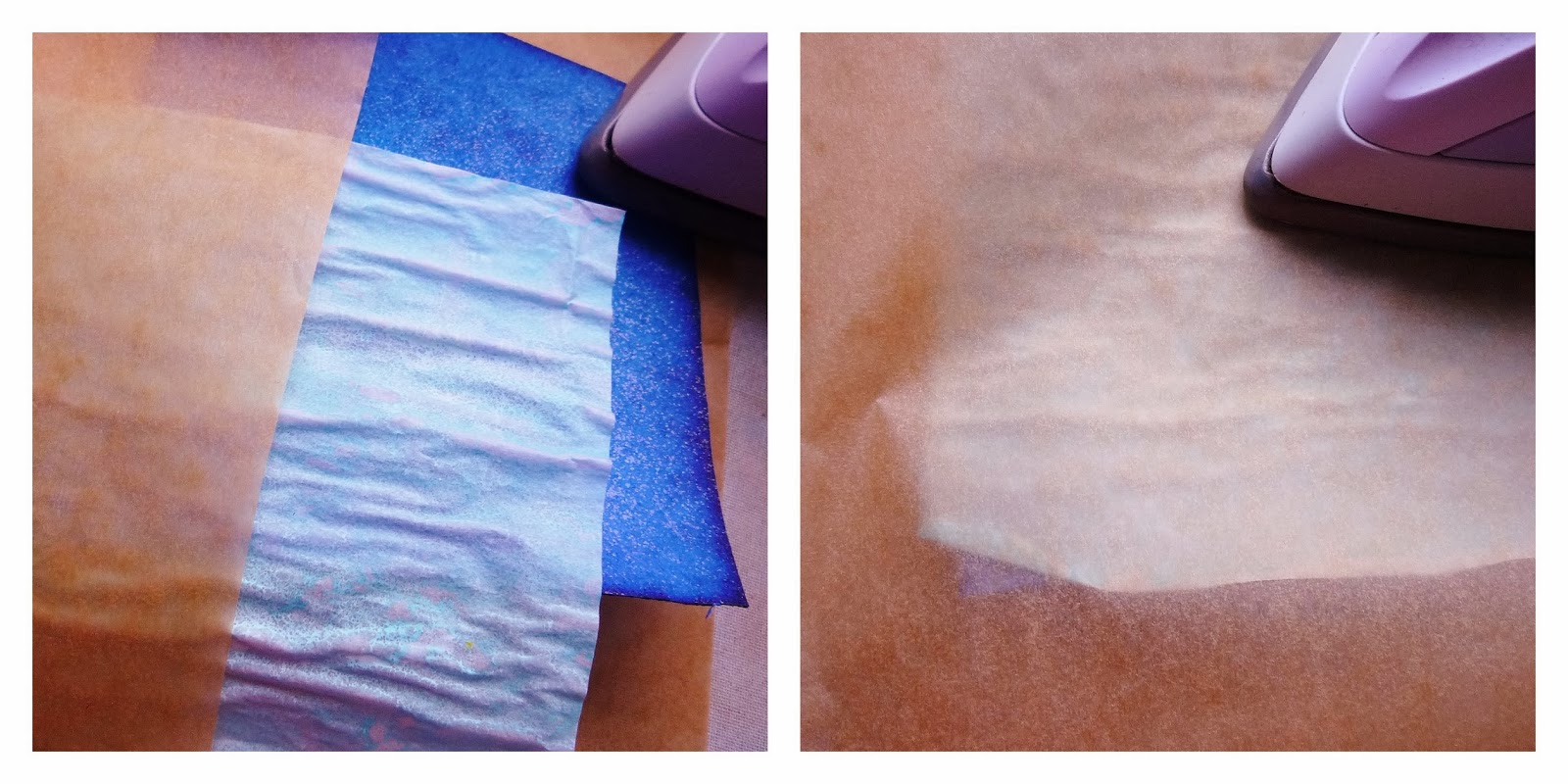 the Creations of Crazy Dazy: painted bondaweb heart