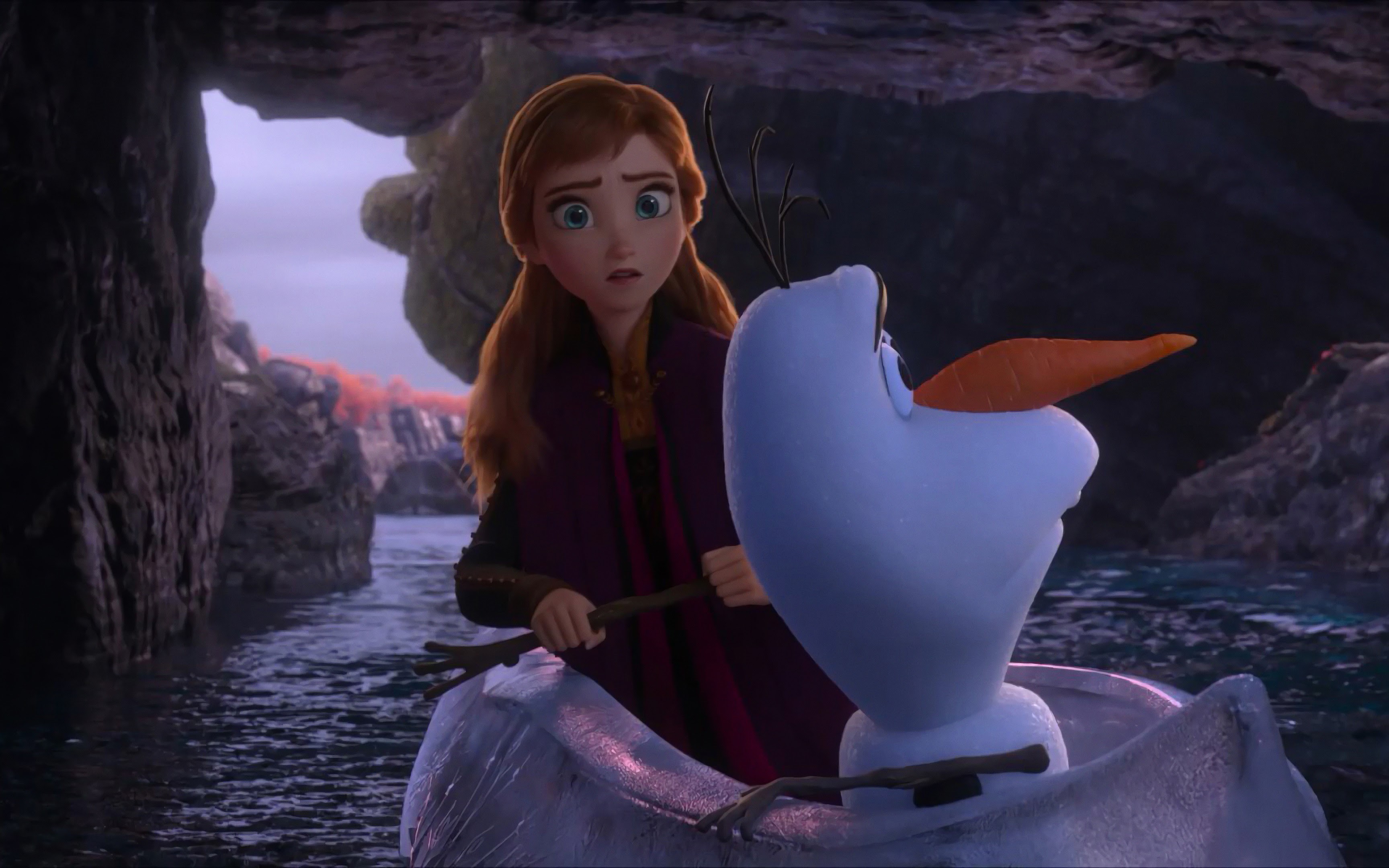 Frozen 2, Anna, Olaf, 4K, #7 Wallpaper PC Desktop