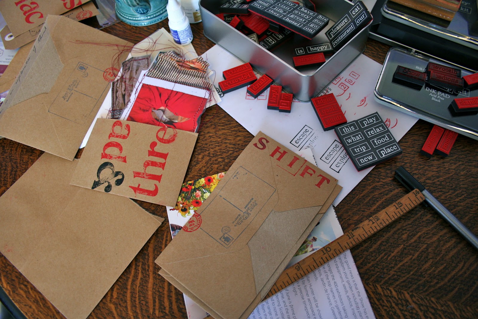 Layers & Light: Day Five - Frantic Activity