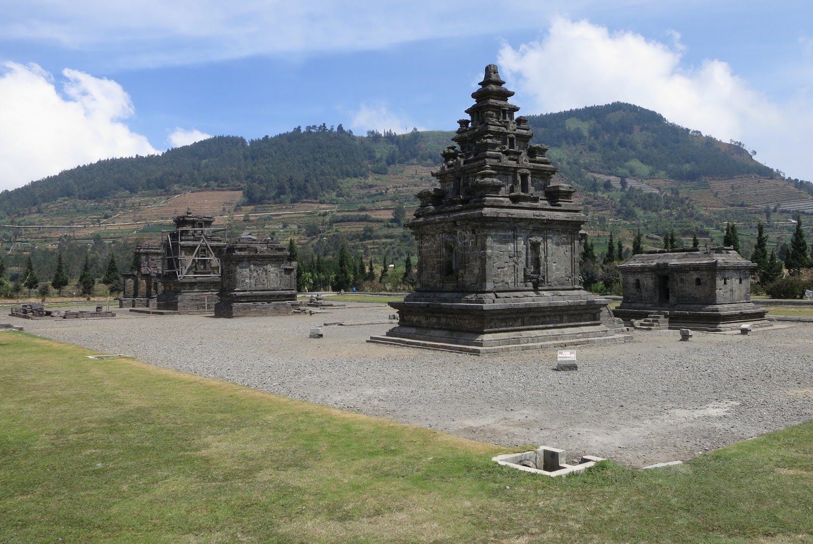 Voyage en Indonésie: Le plateau de Dieng