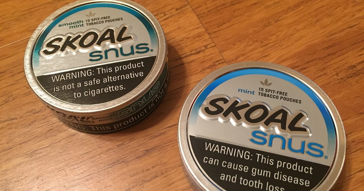 Skoal "Snus" Mint & Smooth Mint - Reviews. 17 January 2011.
