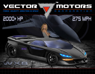 JustaCarGal: Vector WX8 (HPRV)