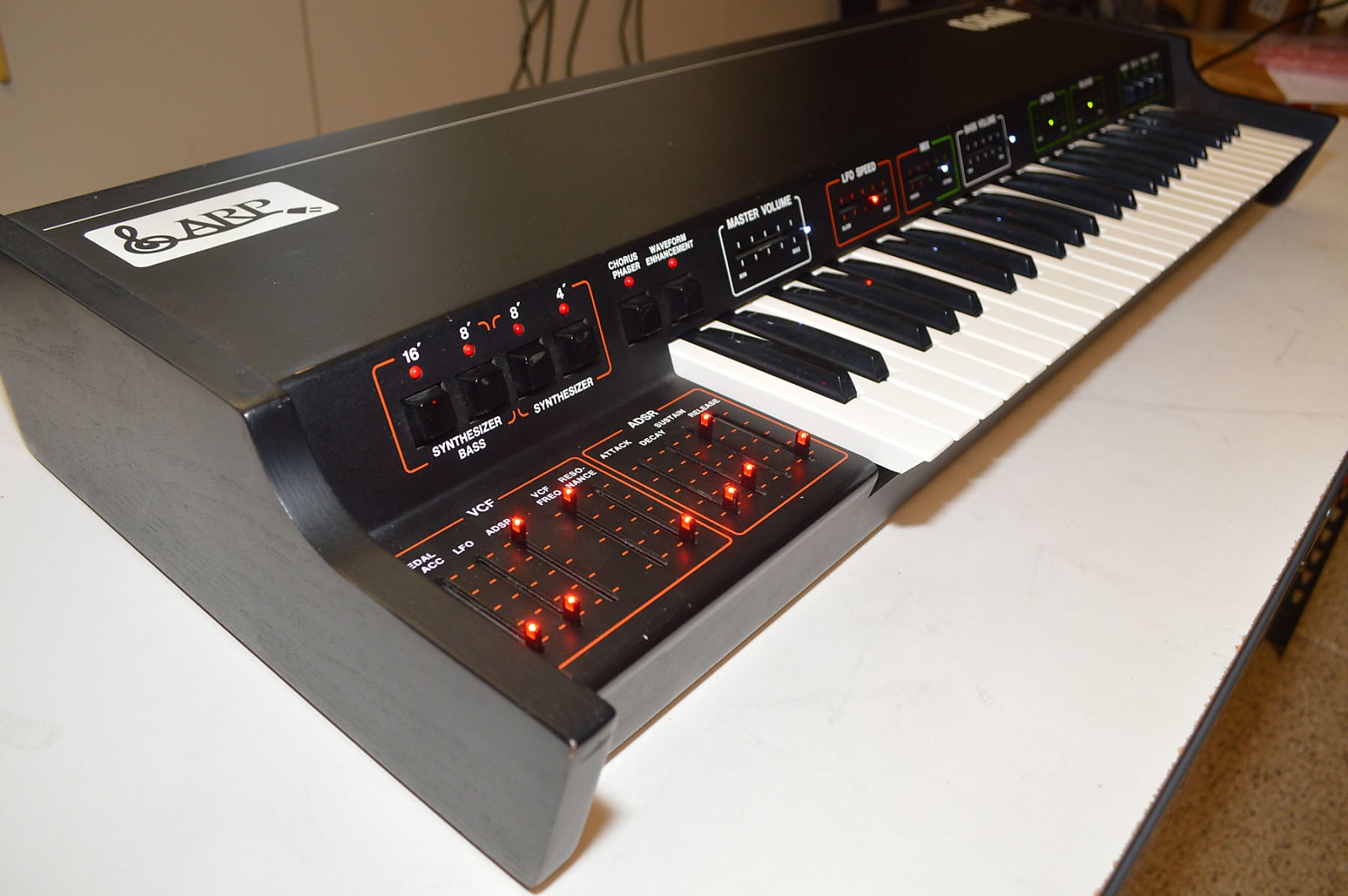 MATRIXSYNTH: Excellent ARP Omni 1 Keyboard Synthesizer Restored with ...