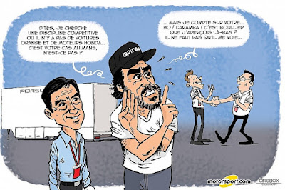 Continental Circus: Formula 1 em Cartoons - A procura de Alonso (Cire Box)