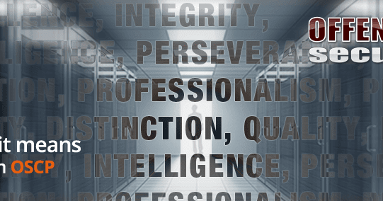 What it means to be an OSCP reloaded