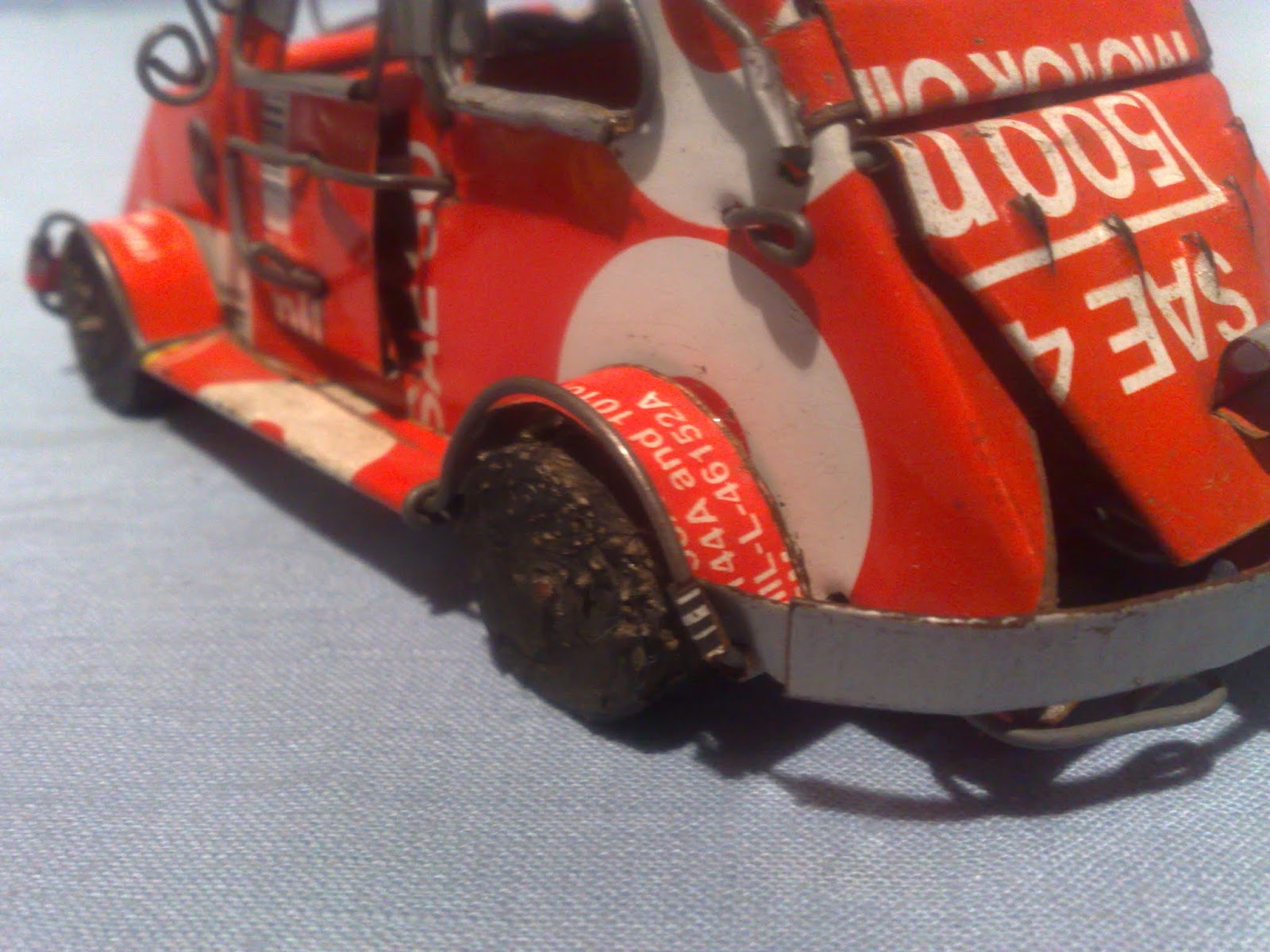 TOM's TECH TOYS: TIN CAN CARS