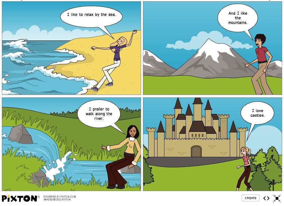 TRAVEL BROADENS THE MIND: Pixton