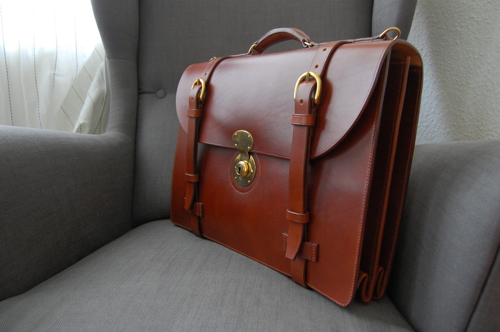 Andersen leather : Classic English Briefcase with a slightly different ...