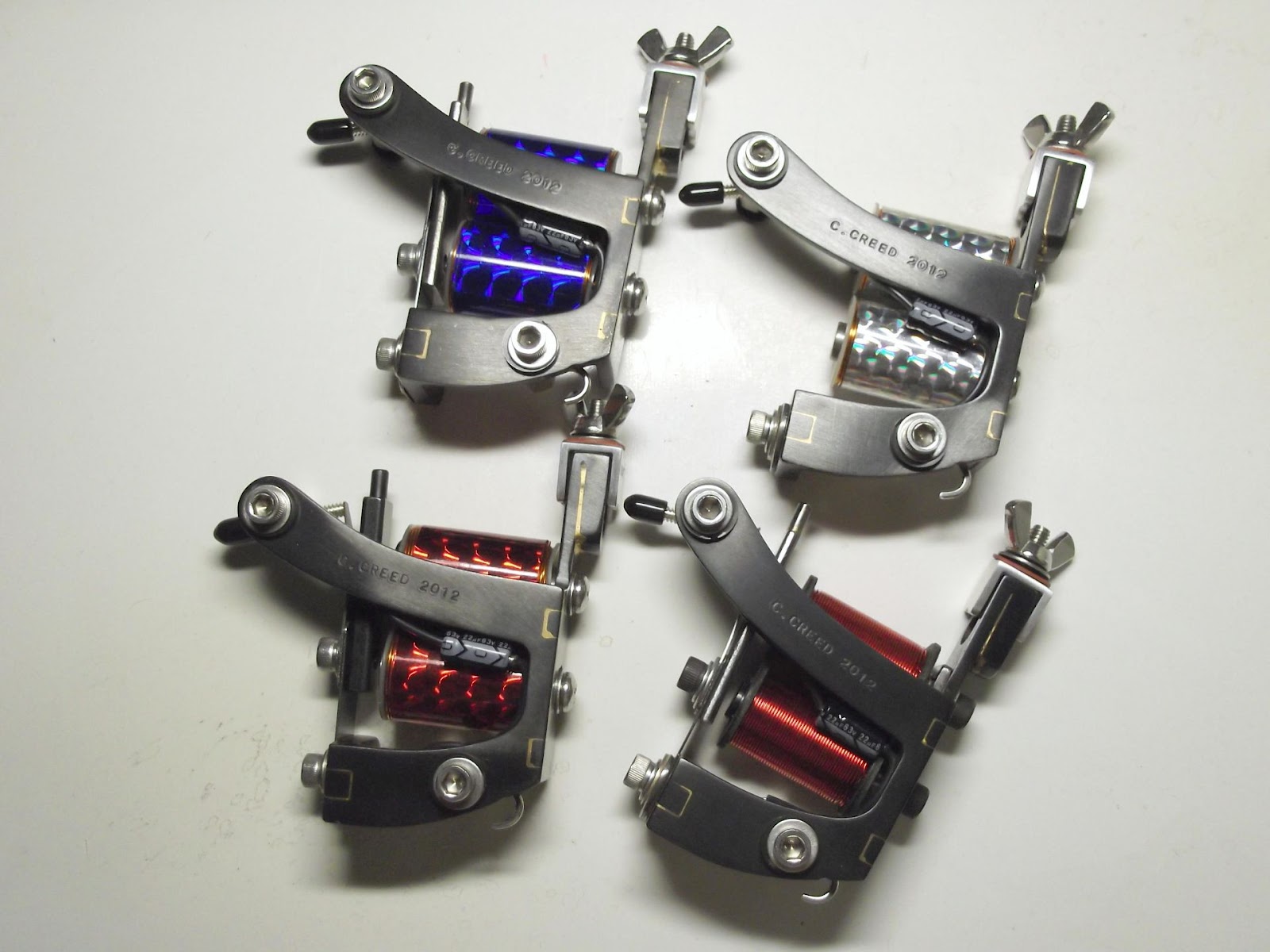 Tattoo Machines built by Colin Creed: Machine Building...new phase ...