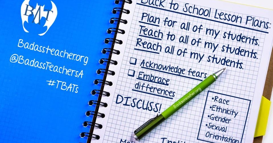 Badass Teachers Association Blog: Back to School Lesson Planning