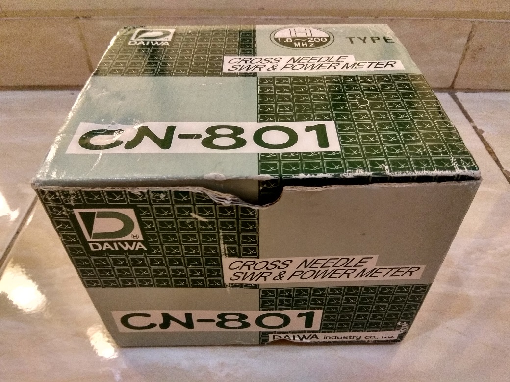Gromikom Radio: Daiwa SWR & Power Meter CN-801 Type "H" SN#1503