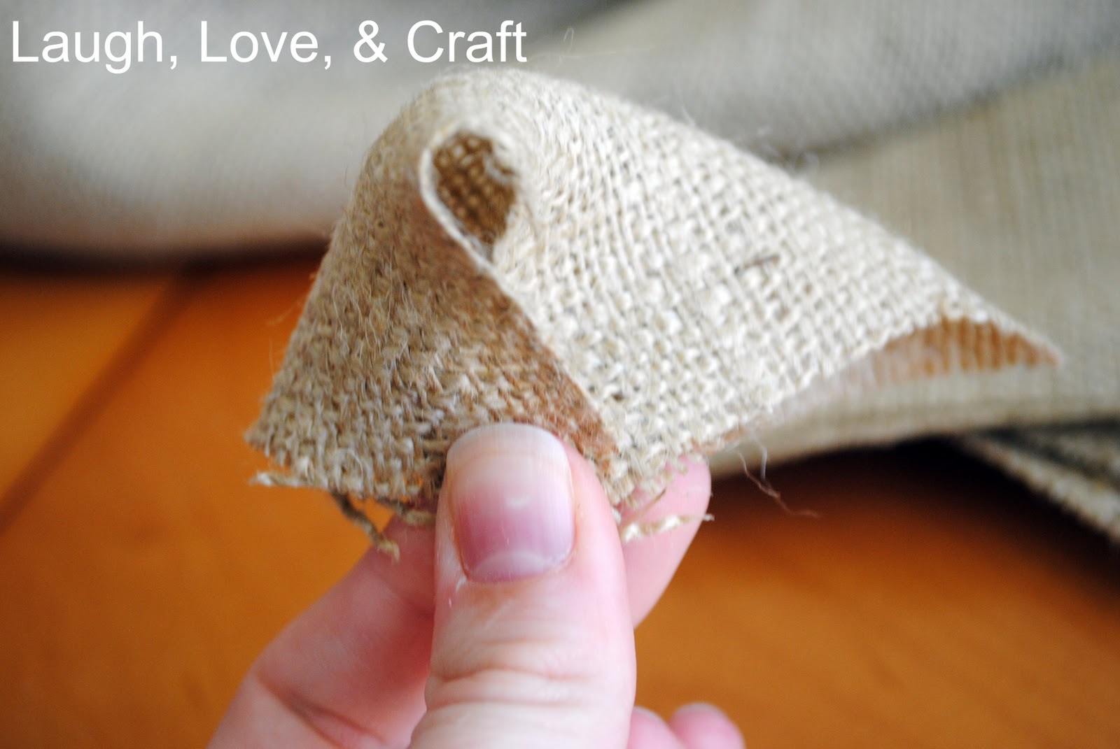 Laugh, Love, and Craft: Burlap Wreath Tutorial