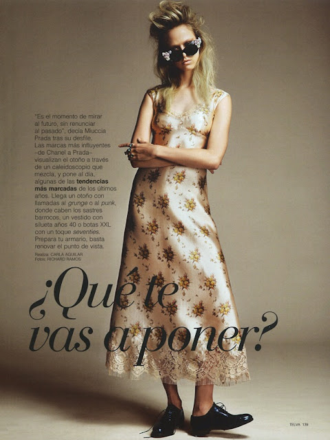 ELITE MODEL MANAGEMENT TORONTO : Sarah Jordan in Telva Magazine