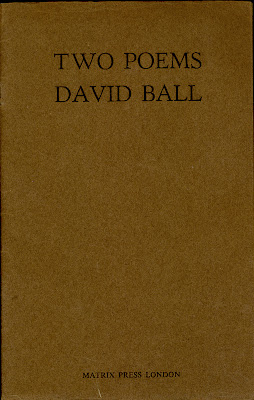 BOOKTRYST: A Checklist of Matrix Press (London 1961-4)