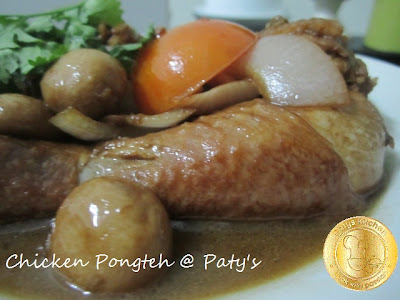 PATYSKITCHEN: CHICKEN PONGTEH / AYAM PONGTEH - NYONYA SOY BRAISED CHICKEN