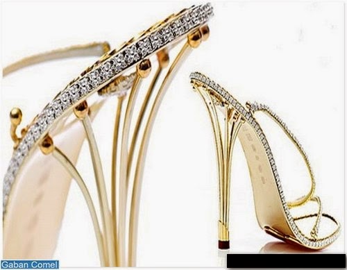 Kasut Tumit Tinggi Bertatah 2200 Berlian Paling Mahal Didunia. - Gaban ...