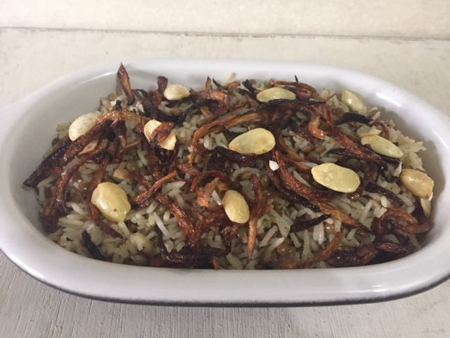 Shobha's Food Mazaa: LEBANESE LENTIL RICE WITH CARAMELIZED ONIONS ...