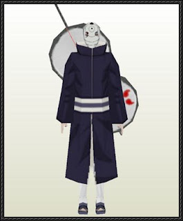 PUTRA'S BLOG: Papercraft Naruto - Obito Uciha / Tobi