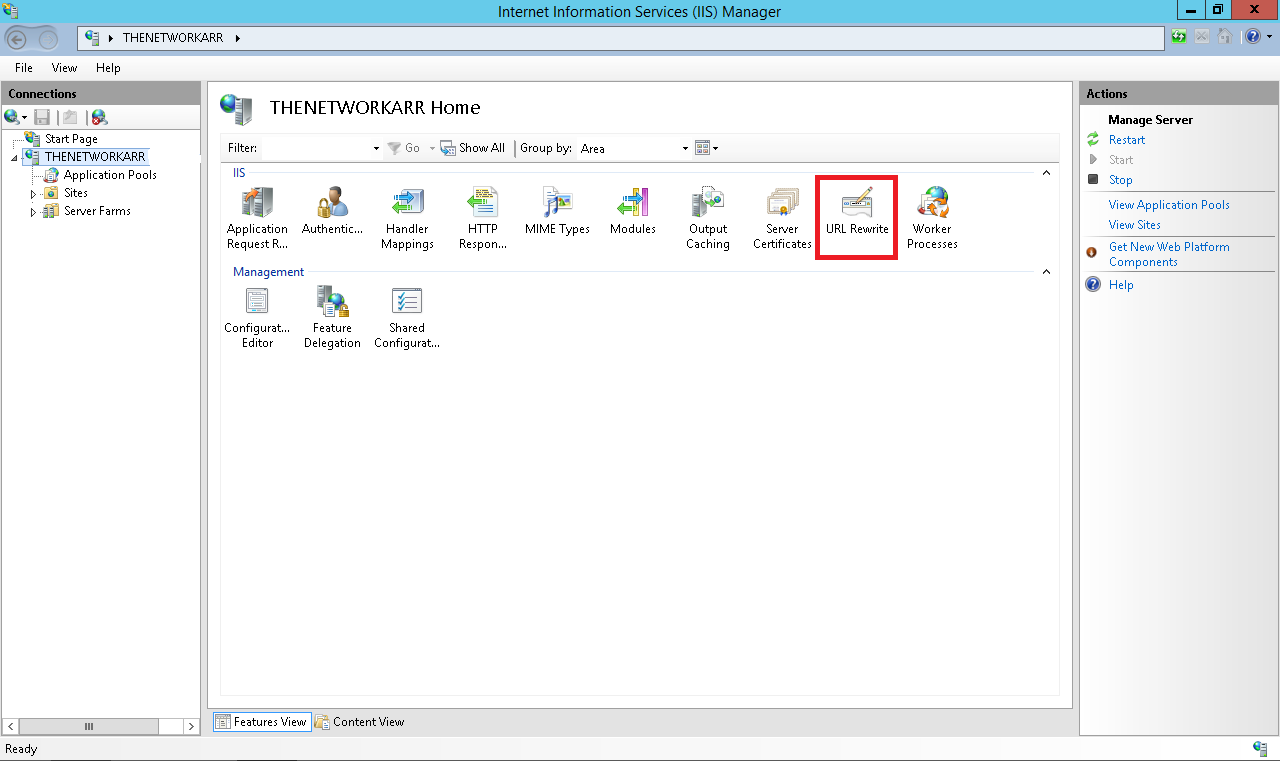 Musings On Information Technology A View From The Trenches Using Arr Reverse Proxy With