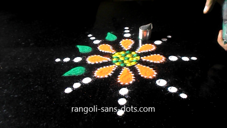 New Innovative rangoli designs with bangles