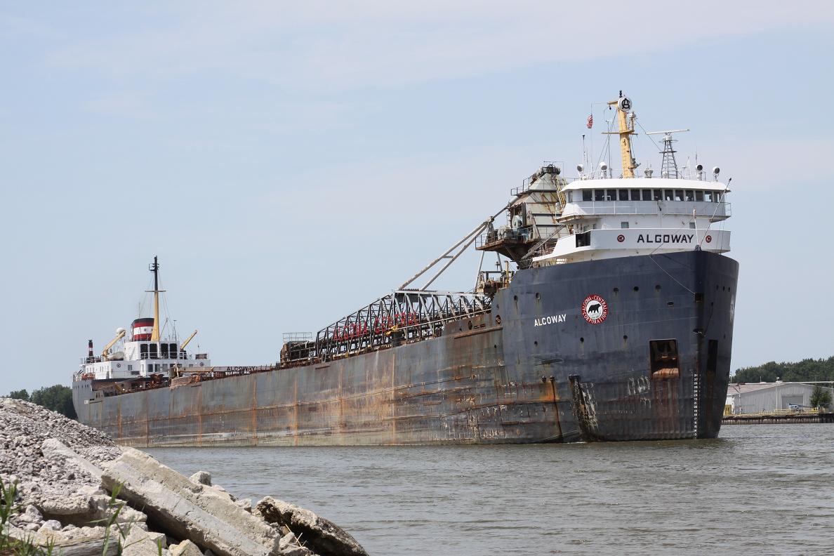 Michigan Exposures: The Algoway on the Saginaw River