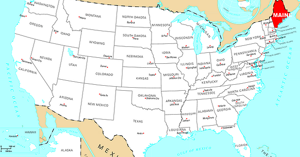 Jak ty coś powiesz to...: U.S. States: Maine