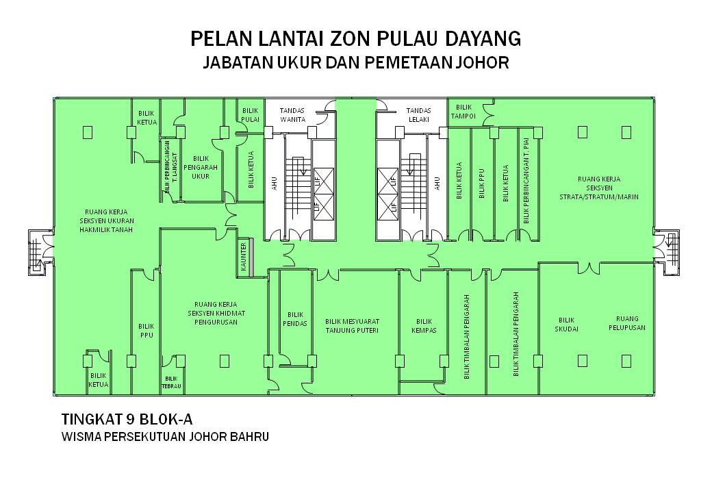 Laman Rasmi Ekosistem Kondusif Sektor Awam (EKSA): Pelan Lantai