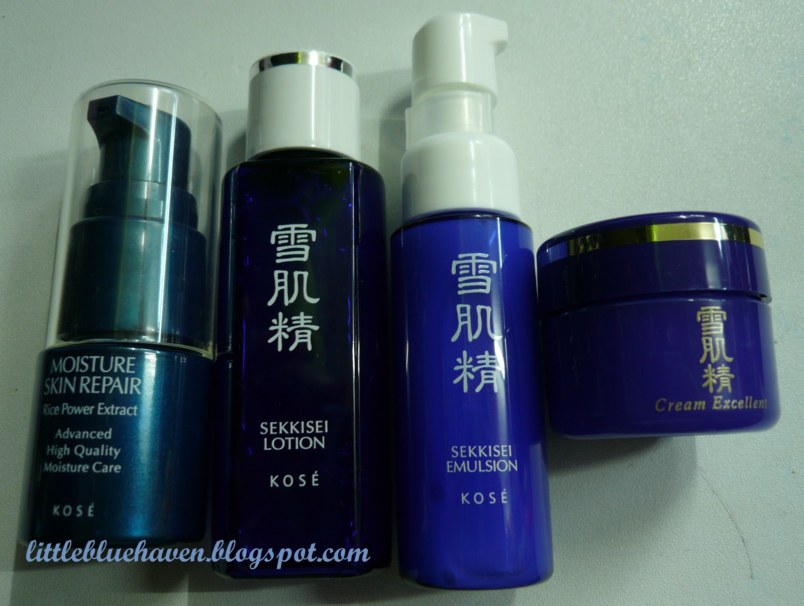 Update on KOSE Sekkisei Basic Skincare Trial Set ~ Little Blue Haven