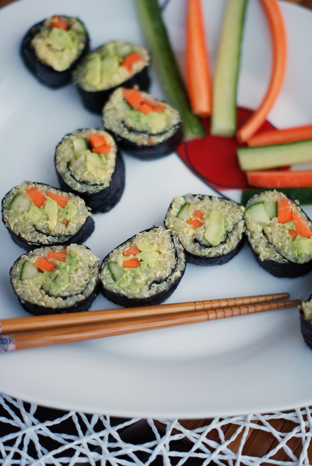 Totally Veg!: Schnelles Quinoa-Sushi