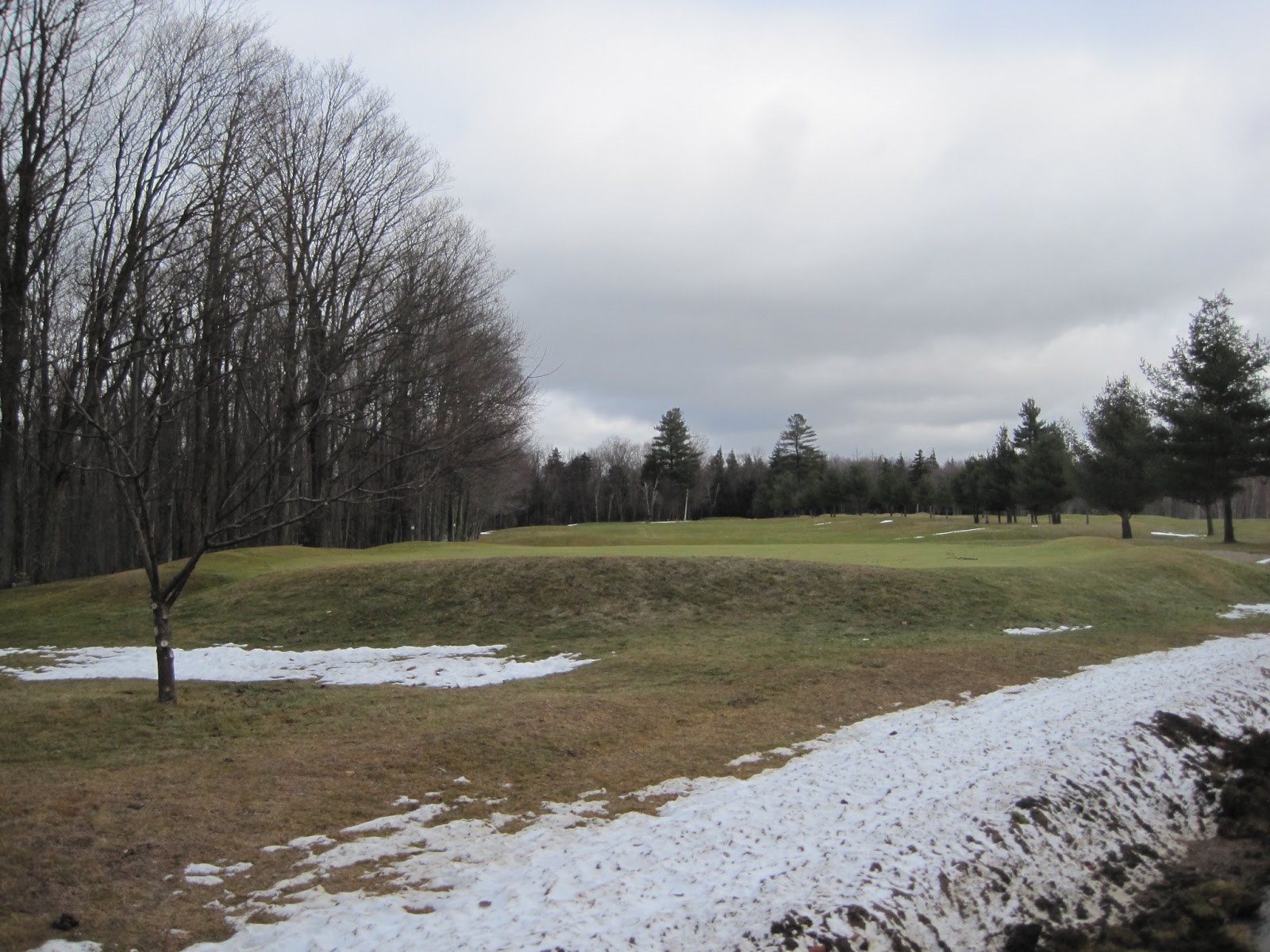 Skiing and Snowshoeing at the Tupper Lake Country Club to Big Tupper ...