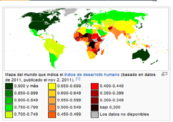 DIFERENCIAS ENTRE EL PRIMER MUNDO Y EL TERCER MUNDO