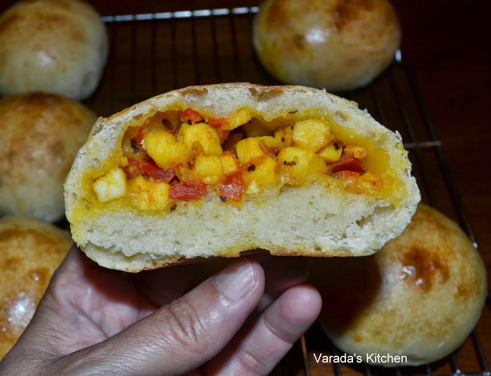 Stuffed Sourdough Bun