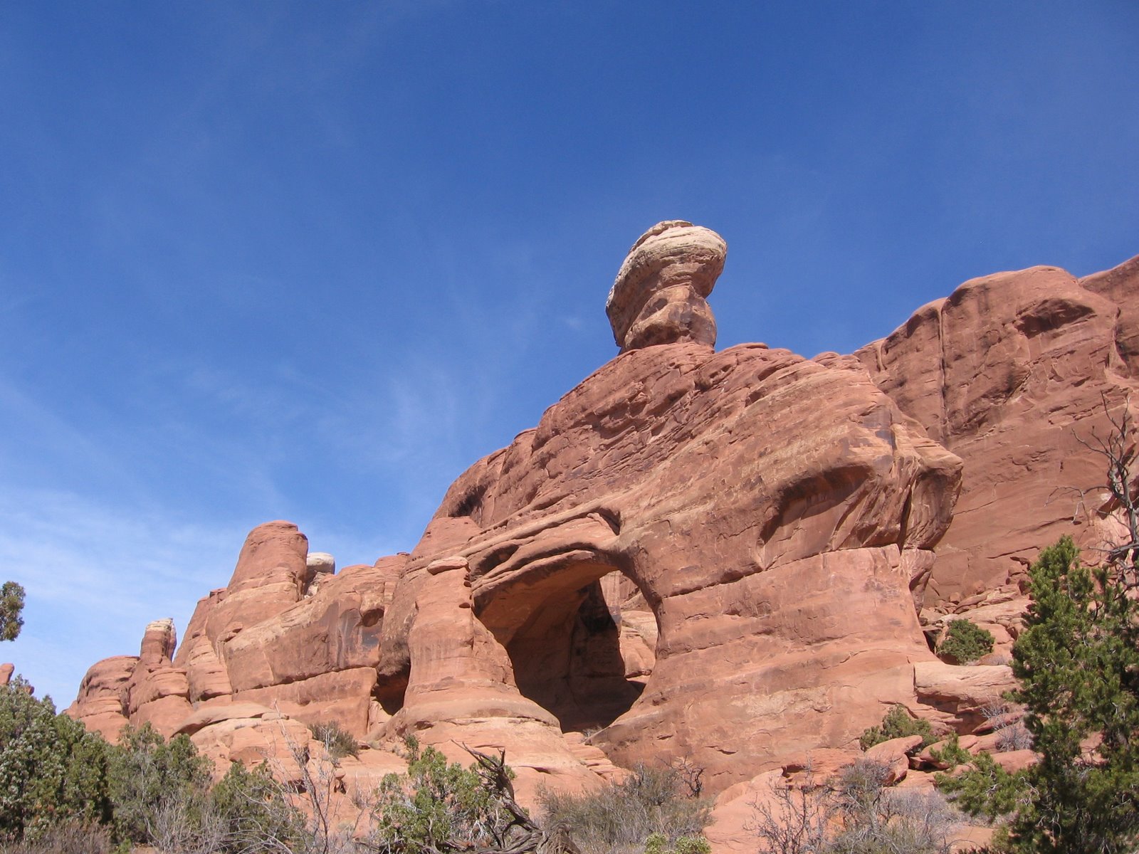 Four Corners Hikes-Arches National Park: Tower Arch Trail