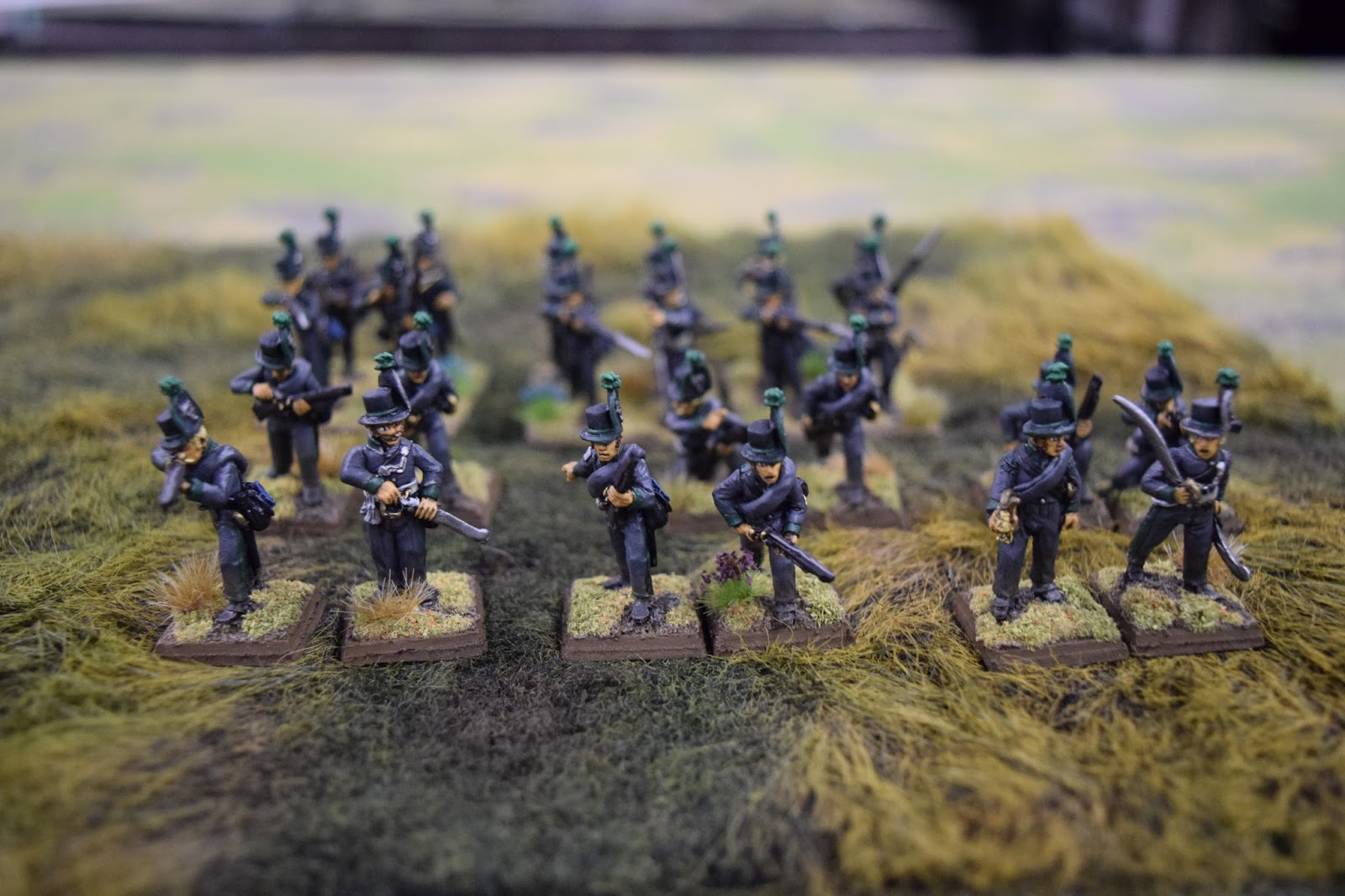 Während des Krieges: Black Brunswickers