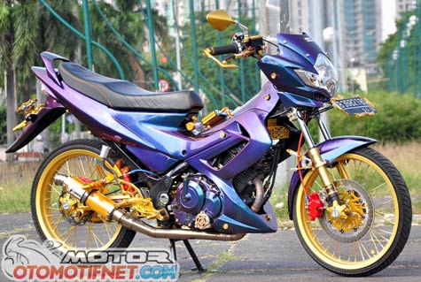 Foto Modifikasi Suzuki Satria FU 150 Kontes Terbaru