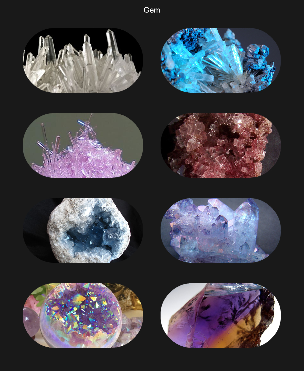 Deanna Crisbacher : Major Project: Gem 001-008 & Gem Influence Map