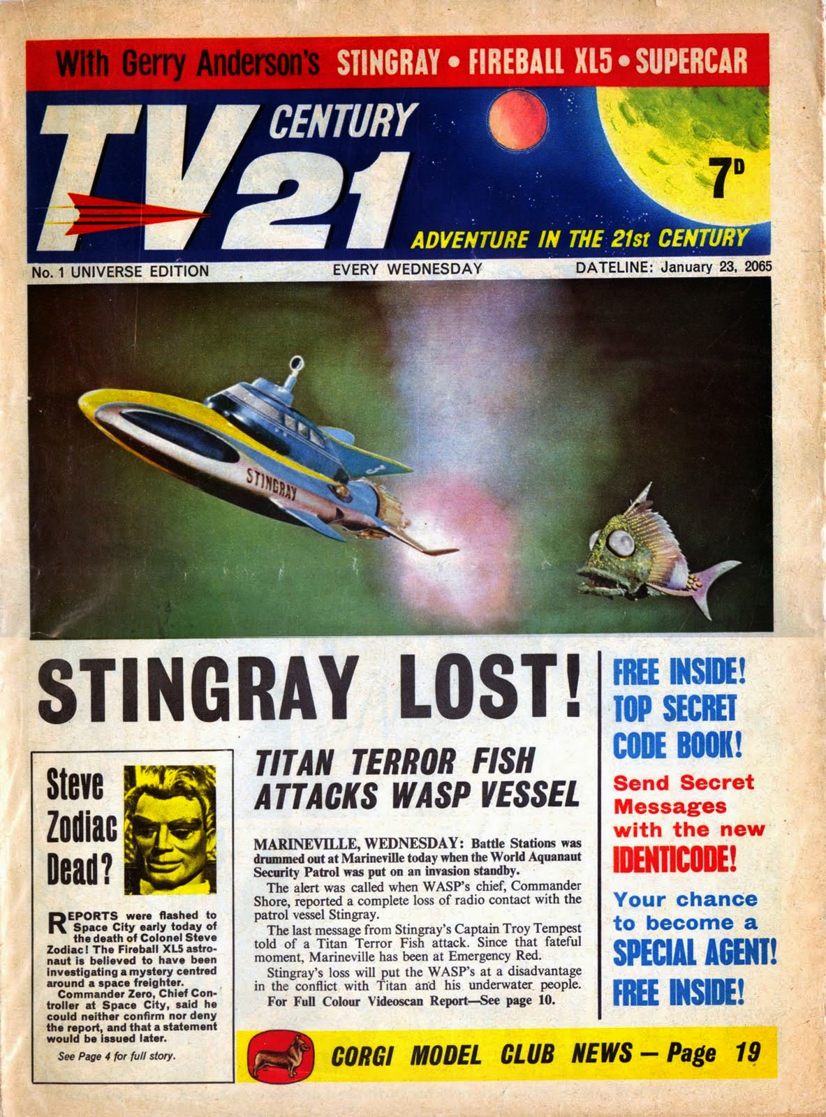 BLIMEY! The Blog of British Comics: The changing face of TV21