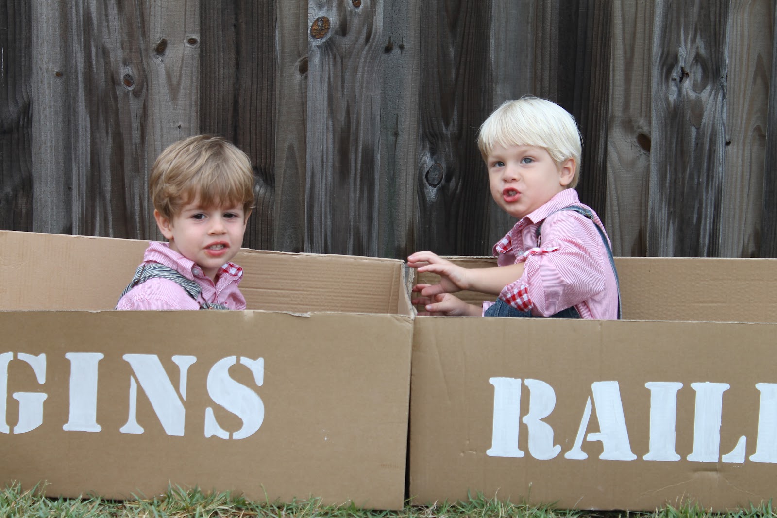 Here's Our Little Life: All Aboard! Party at the Wiggins Depot!